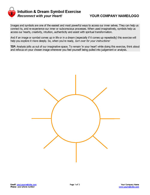 Intuition and Dream Symbol Exercise! | Coaching Tools from The Coaching ...